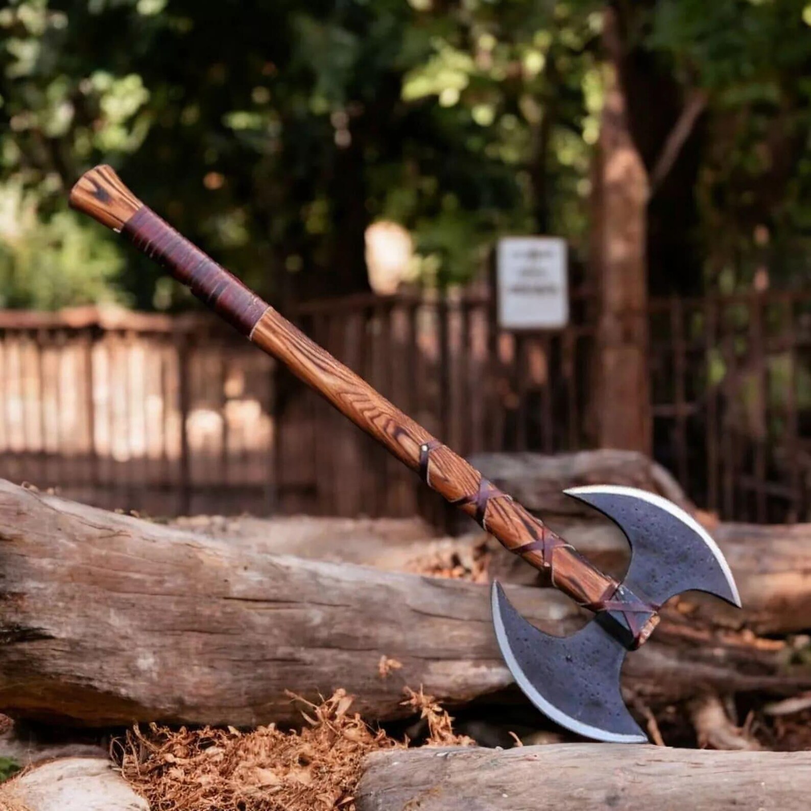Custom Double Head Axe - Unique Anniversary Gift, Personalized Engraved ...