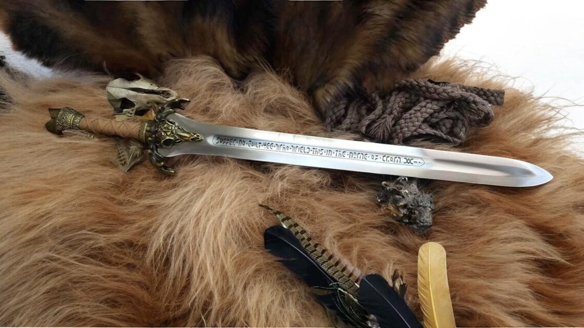 Albion Conan the Barbarian-father’s Sword Handmade Atlantean Sword, the ...