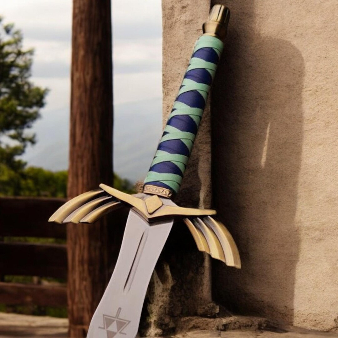 Epic Master Sword Replica – Full Tang Skyward Sword With Scabbard ...