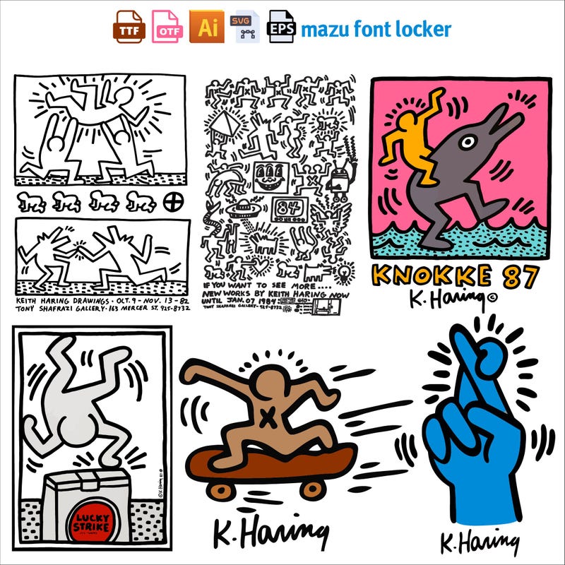 Keith Haring Shirts - Etsy