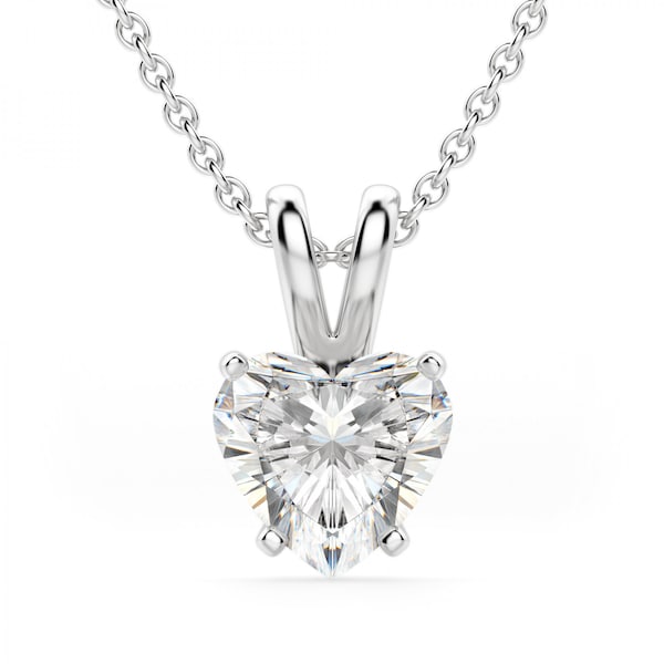 Heart Shape Necklace - Etsy