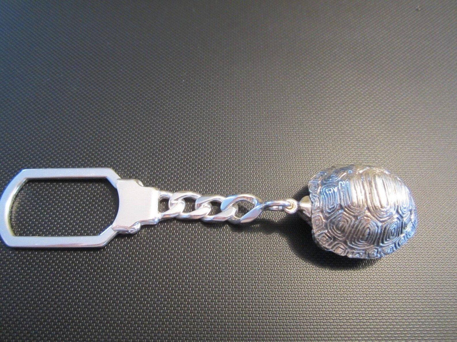 Turtle Key Chain Secret COMPARTMENT CLIP Stash Box in Sterling Silver ...