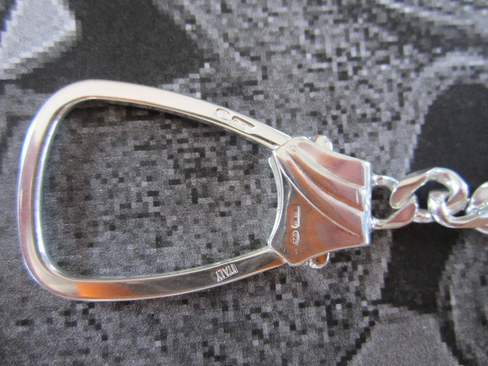 Gladiator Helmet Key Chain in Sterling Silver - Etsy