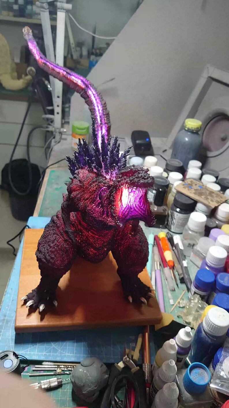 The Fourth Form of Godzilla;godzilla Model - Etsy