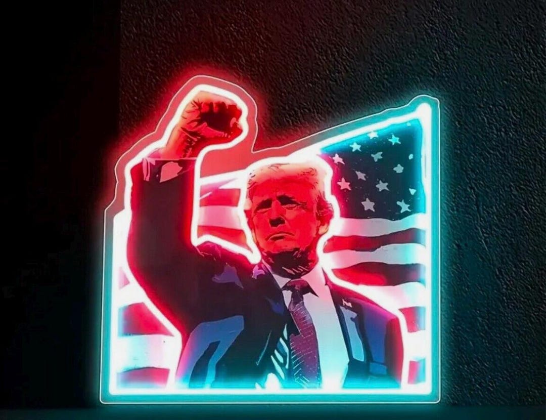 Trump Neon Sign - Etsy