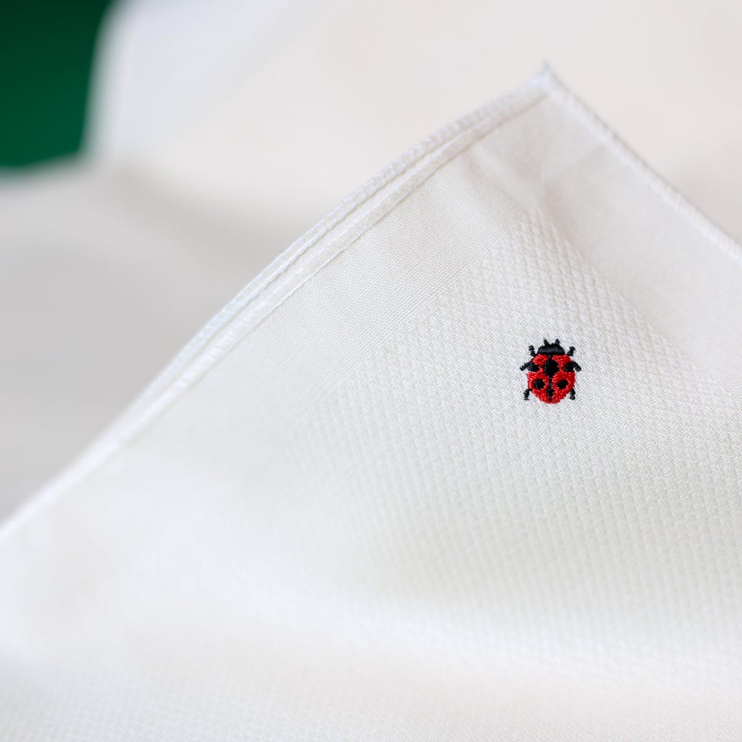 The Hanky That Plants a Tree With Premium Ladybug Embroidery. Made With ...