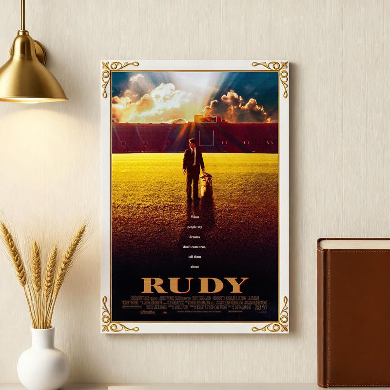 Rudy Movie Poster - Etsy