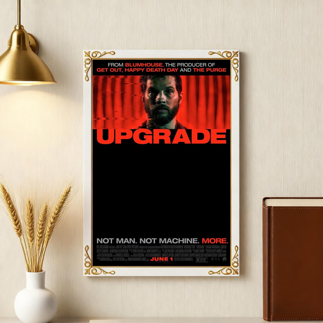 Upgrade Movie Poster, HD Waterproof Canvas Art, Unframed - Etsy