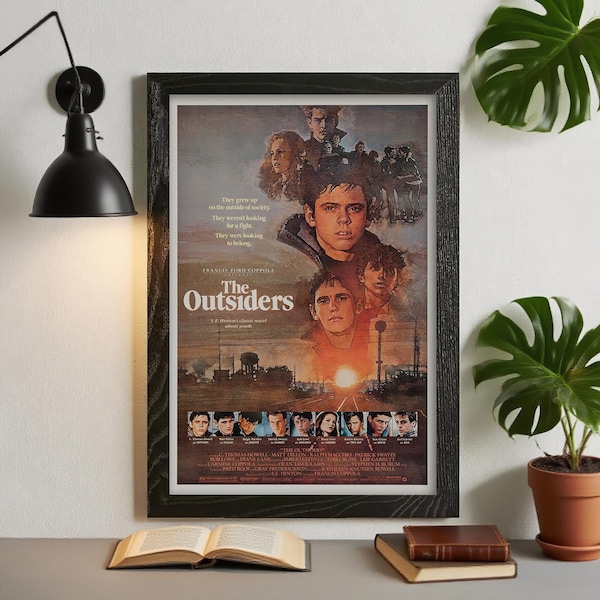 The Outsiders Movie Poster - Etsy
