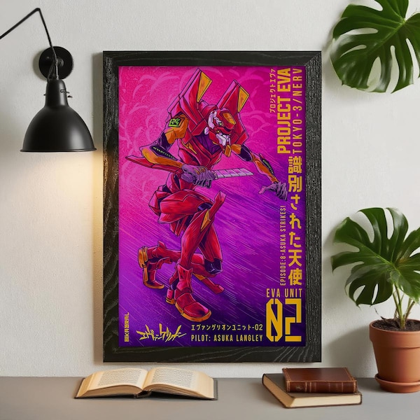 Neon Genesis Evangalion Poster - Etsy