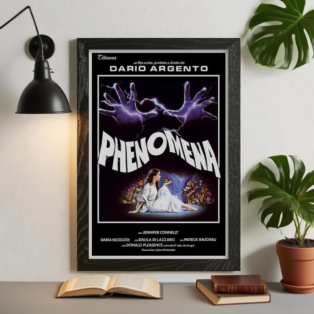 PHENOMENA Movie Poster, Dario Argento, Jennifer Connelly, HD Canvas ...