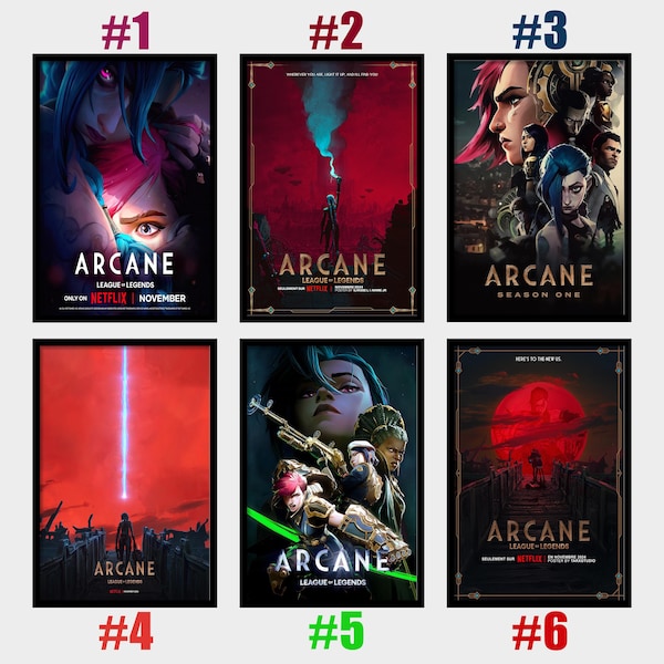 Arcane Poster - Etsy
