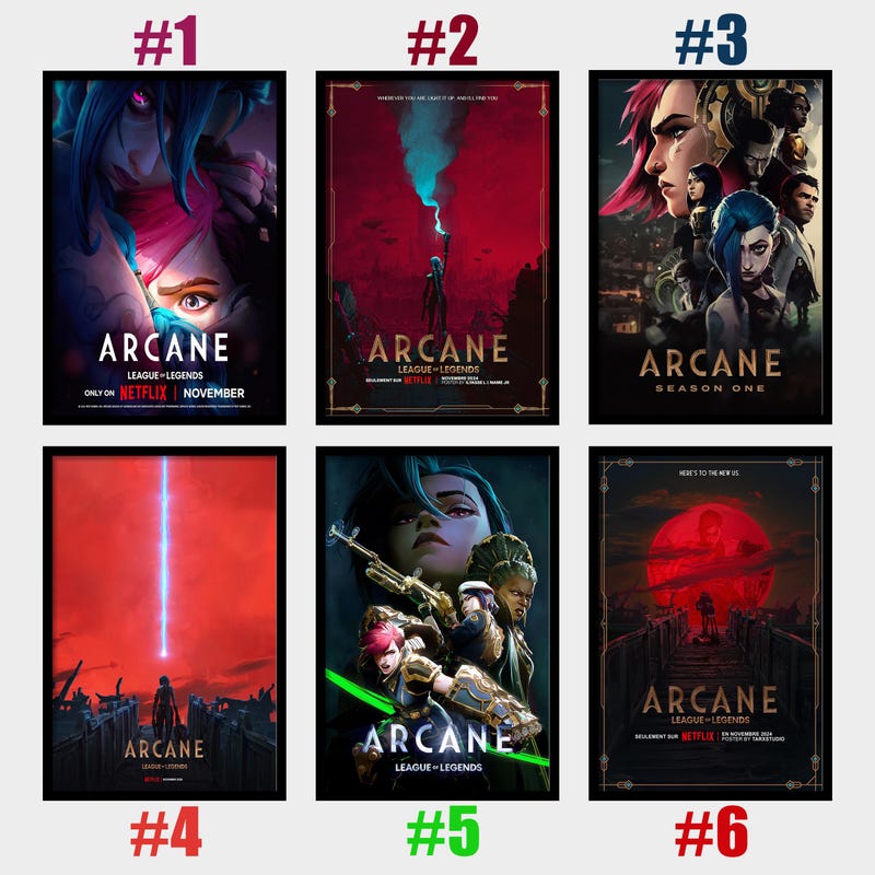 Arcane Poster - Etsy