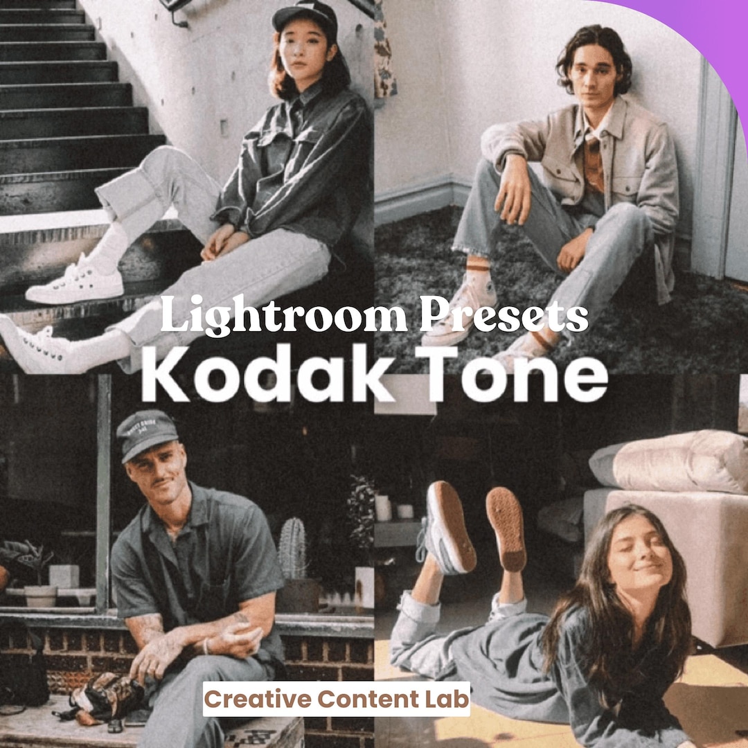 Cinematic Kodak Film Presets for Lightroom: Mobile & Desktop ...