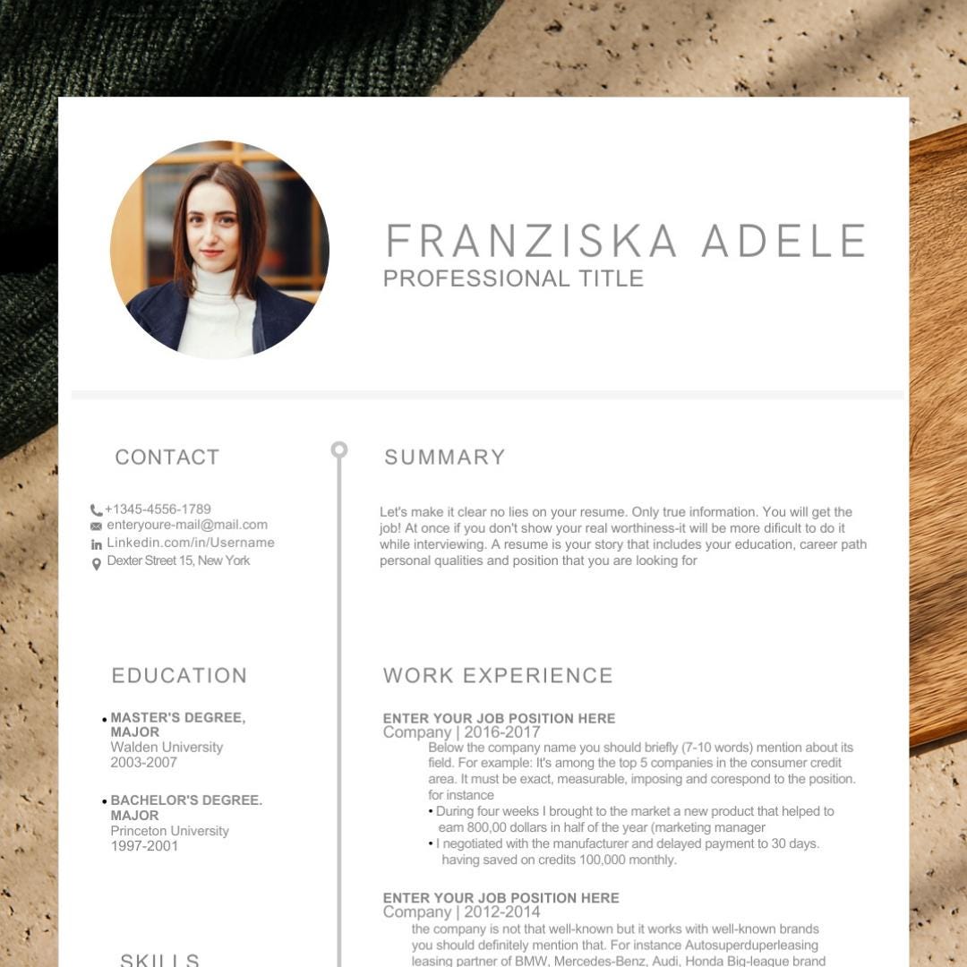 Chief Executive Officer Resume Template, Principal Resume, Cv Template ...