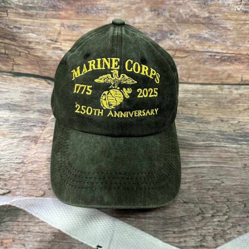 Usmc 250th Anniversary Hats - Etsy