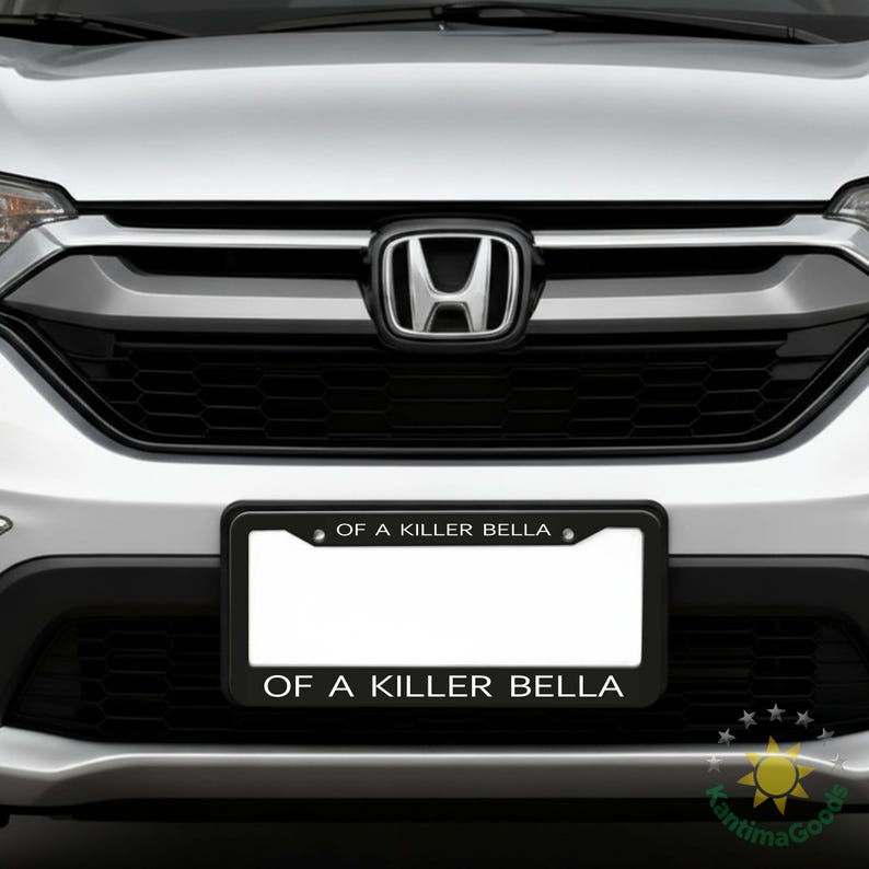 License Plate Frame,this is the Skin of A Killer Bella,twilight Car Tag ...