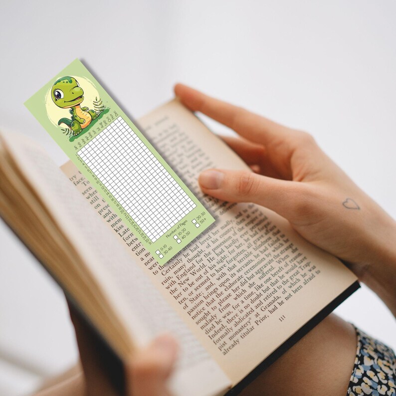 Printable Dinosaur Bookmarks for Kids | Cute Dino Reading Tracker ...