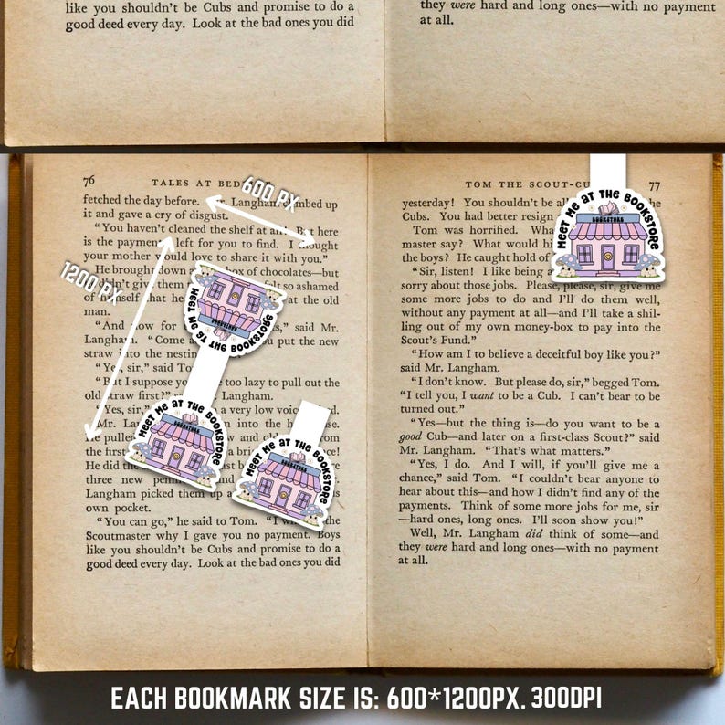 Bookish Magnetic Bookmarks Set | Printable Book Lover Bookmarks ...