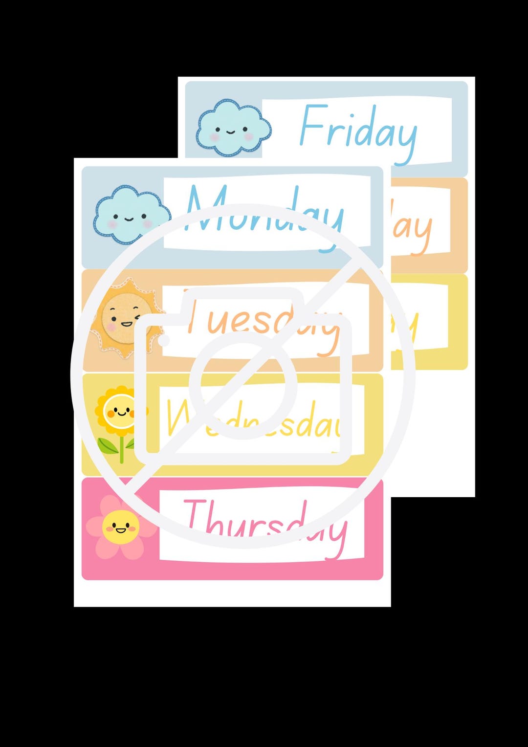 Bright Printable Classroom Labels EDITED FOR YOU - Etsy Canada
