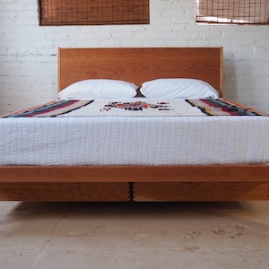 Modern Lean Bed (mid Century Danish Modern Style Bed) - Etsy