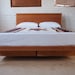 Modern Lean Bed mid Century Danish Modern Style Bed - Etsy