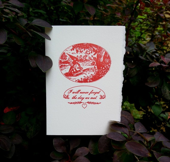 I Will Never Forget the Day We Met Love Card - Etsy