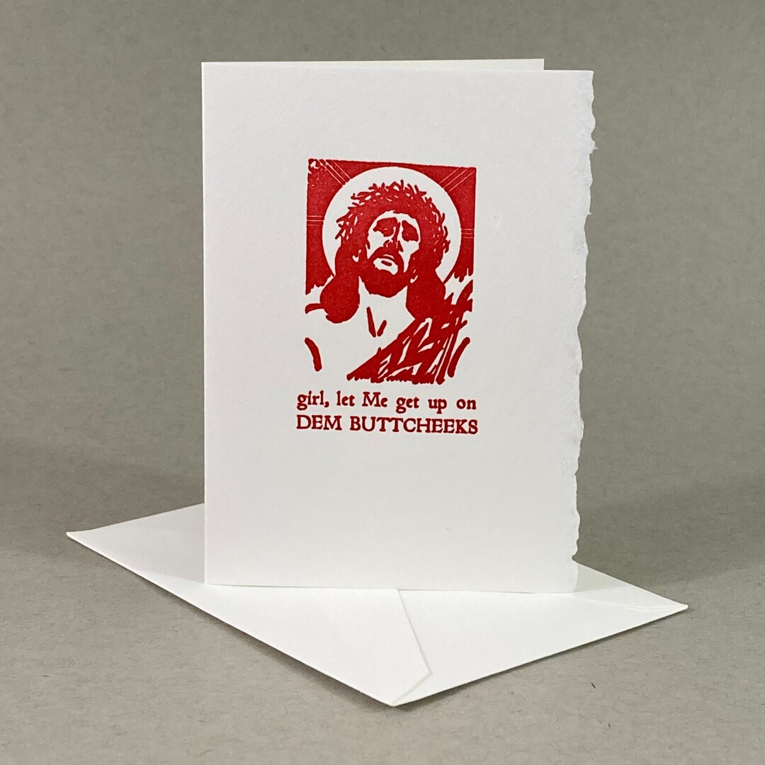 Let Me Get up on Dem Buttcheeks Sexy Jesus Religious Humor - Etsy Sweden