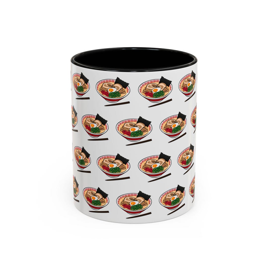 Ramen Color-changing Ramen Mug, Fun Ceramic Cup for Food Lovers, Ideal ...