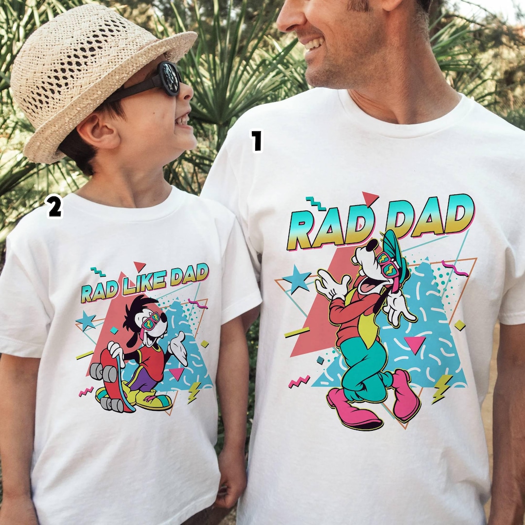 Retro 90s A Goofy Movie Dad and Son Shirt | Max Goof Matching T-shirts ...