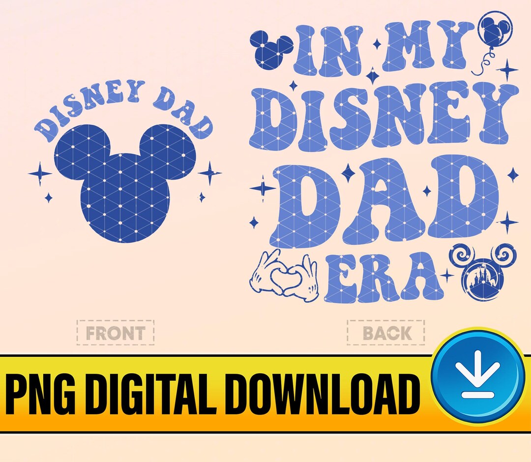 In My Disneydad Era Png, Mickey Mouse Dad Png, Disneyland Dad Png, Dada ...