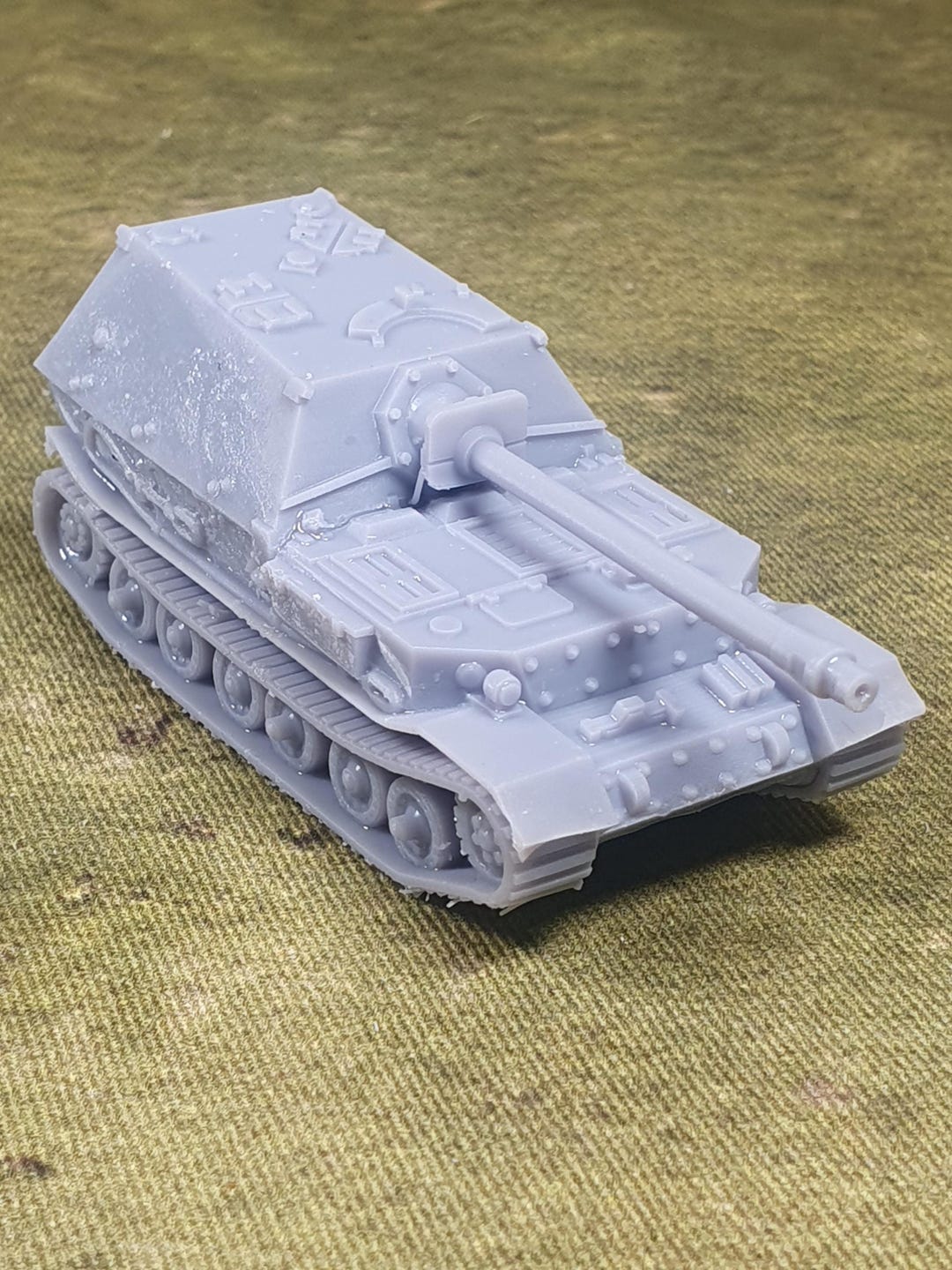 3D Printed WW2 German Ferdinand Tank Destroyer: Resin Wargaming Model ...