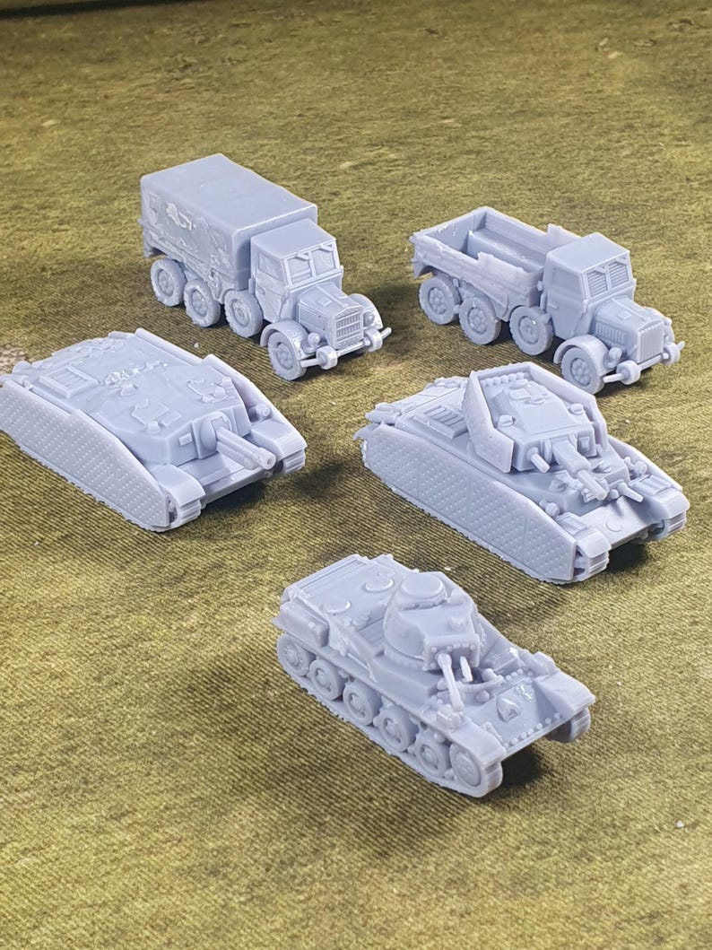 WW2 Hungarian Resin Tanks & Vehicles: 15mm-28mm Wargaming Models - Etsy UK