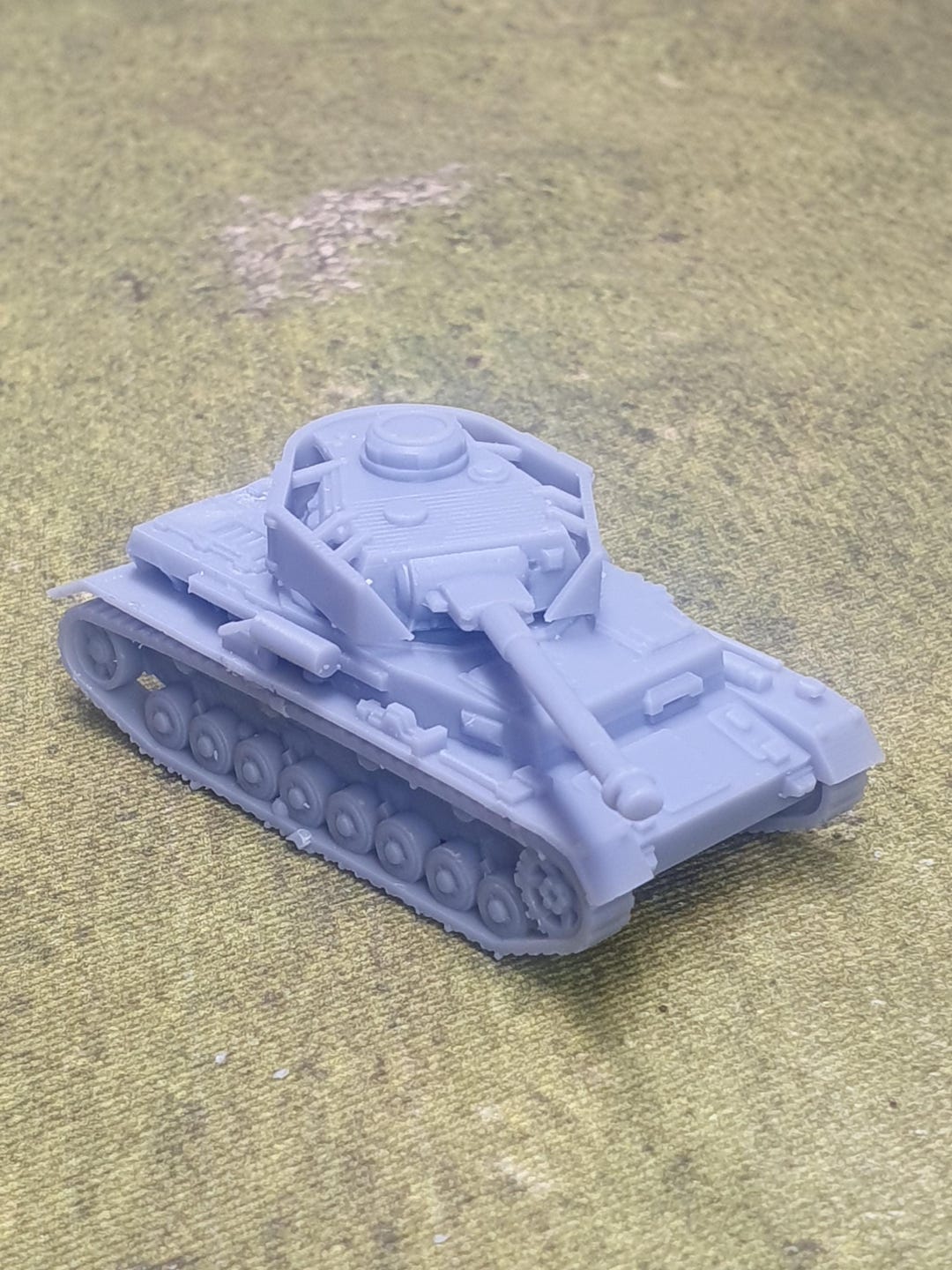 Resin Panzer IV H Tank: 3D Printed WWII Wargaming Model (1/56 - 1/100 ...