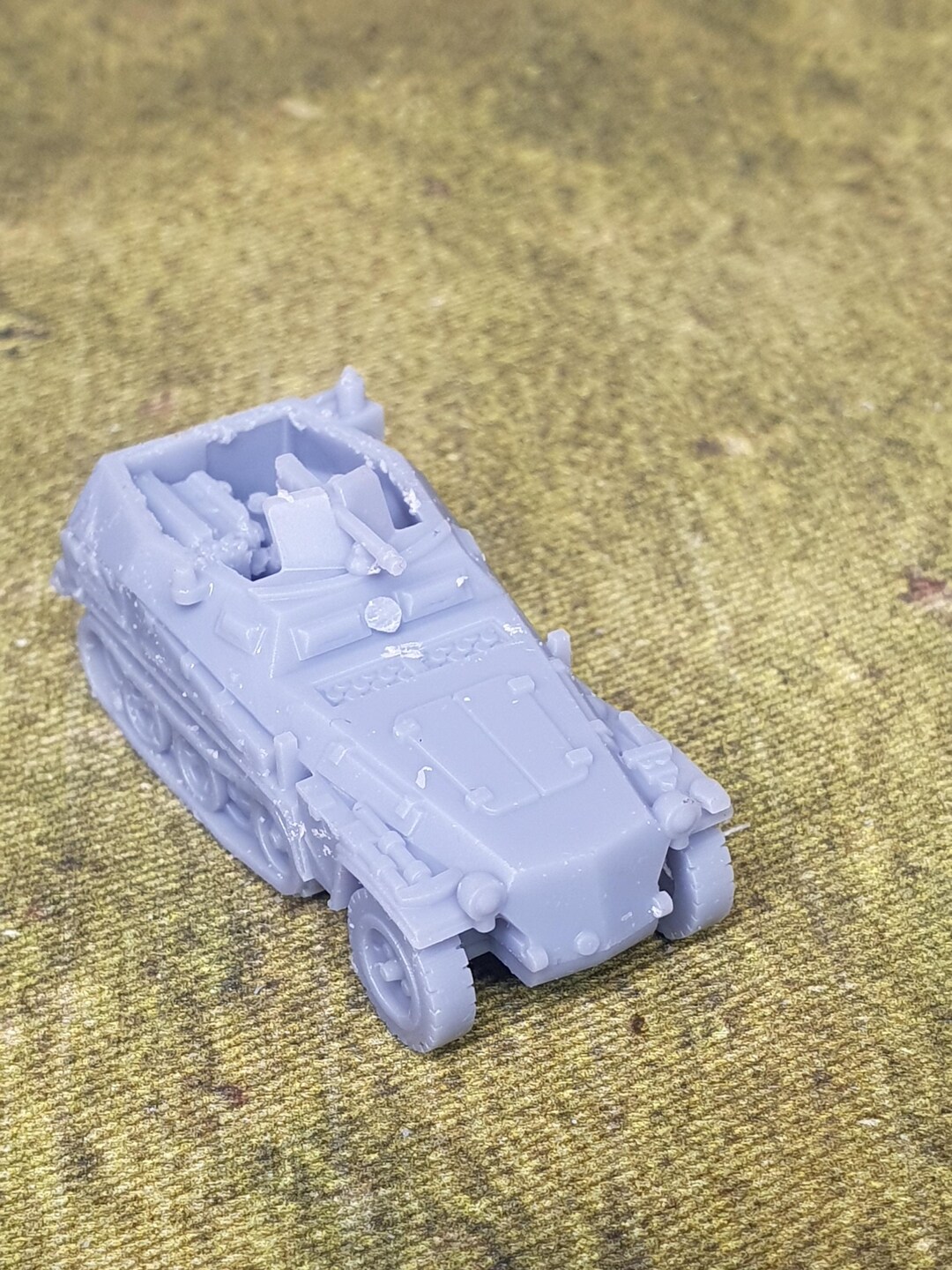 WW2 German Sdkfz 250/A5 Half Track: 3D Printed Resin Vehicle (1/56 to 1 ...