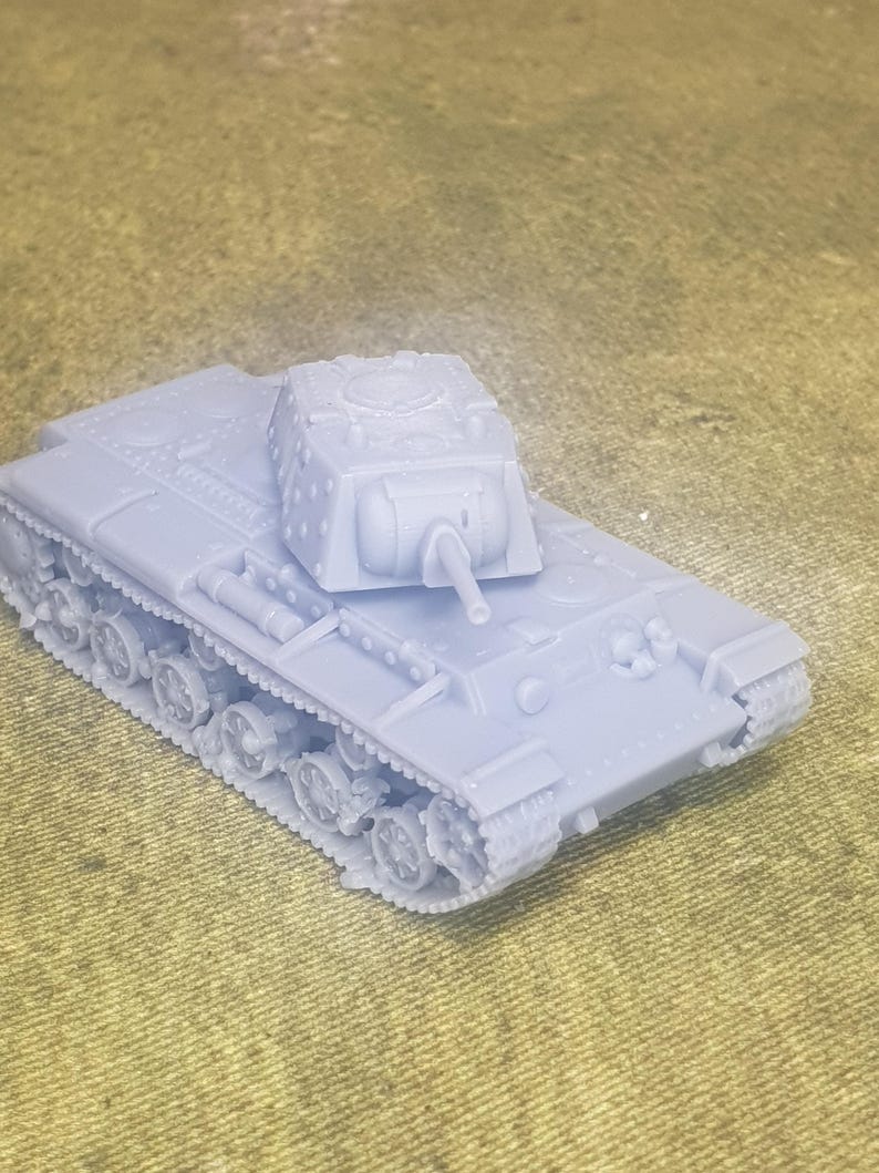Resin 3D Printed WW2 Soviet KV-1 & KV-2 Tanks 1/100 1/76 1/56 for Bolt ...