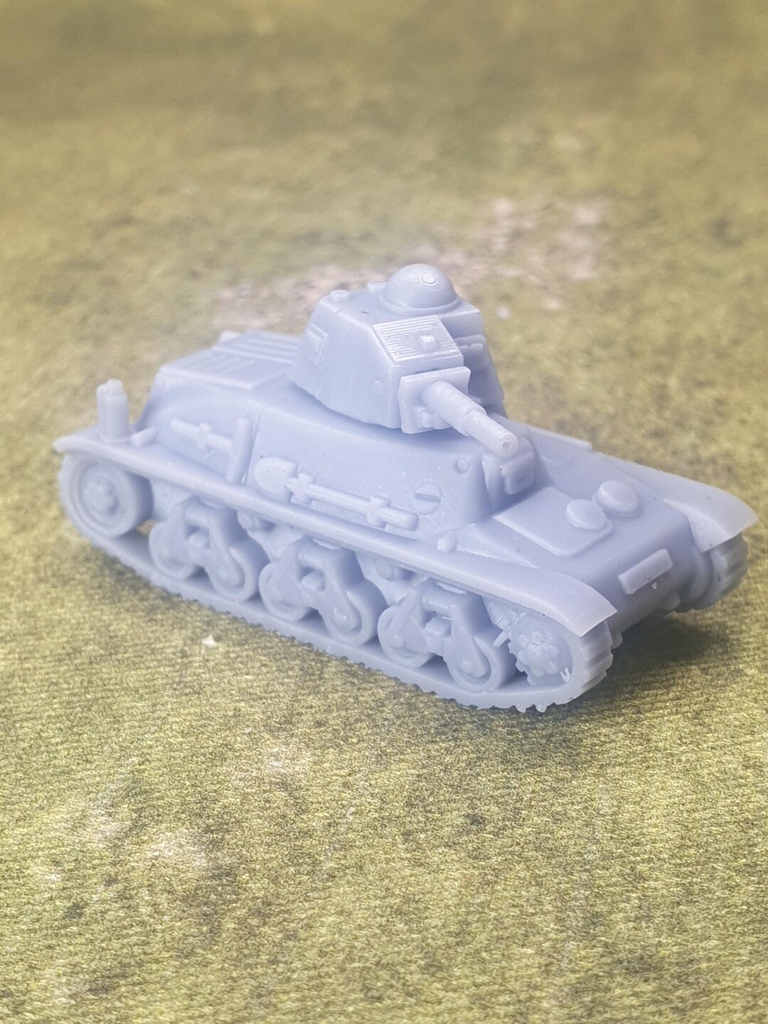 WW2 French Hotchkiss H39 Tank | 3D Printed WWII Resin | 1/56 to 1/100 ...