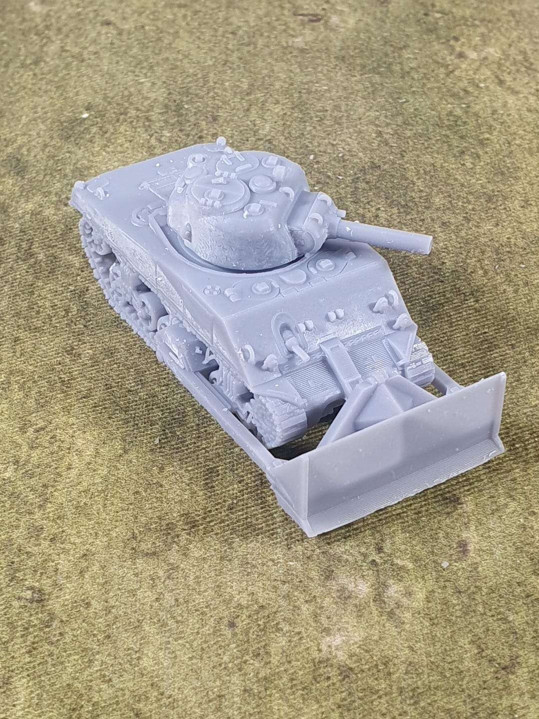 3D Printed M4A2 Sherman Tank: WWII Wargaming Resin Model (1/56 - 1/100 ...