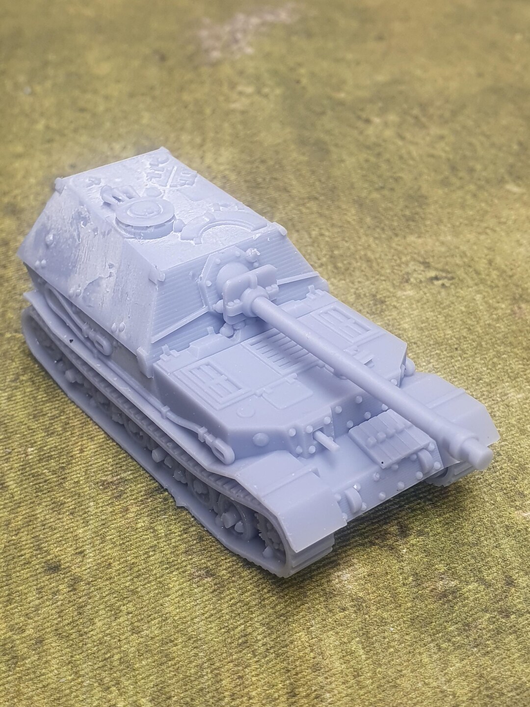 Resin 3D Printed WW2 German Elefant Tank Destroyer (1/56 - 1/100 Scale ...