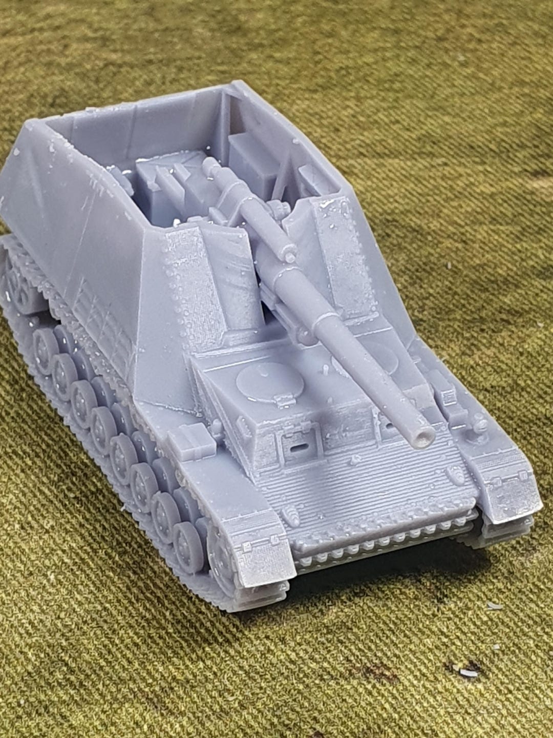WW2 German Hummel SPG: 3D Printed Resin Model - 1/56 to 1/100 Scale - Etsy