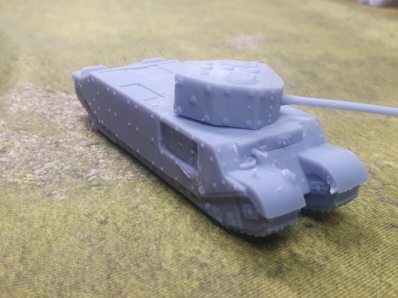 3D Printed WW2 British TOG II Tank: Resin Wargaming Model - Etsy UK