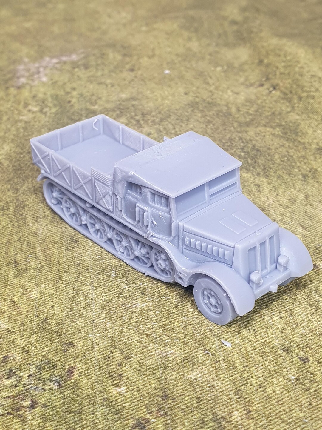 WW2 German Sdkfz 9 "famo" Half Track. 3D Printed WWII Resin Vehicle| 1/ ...