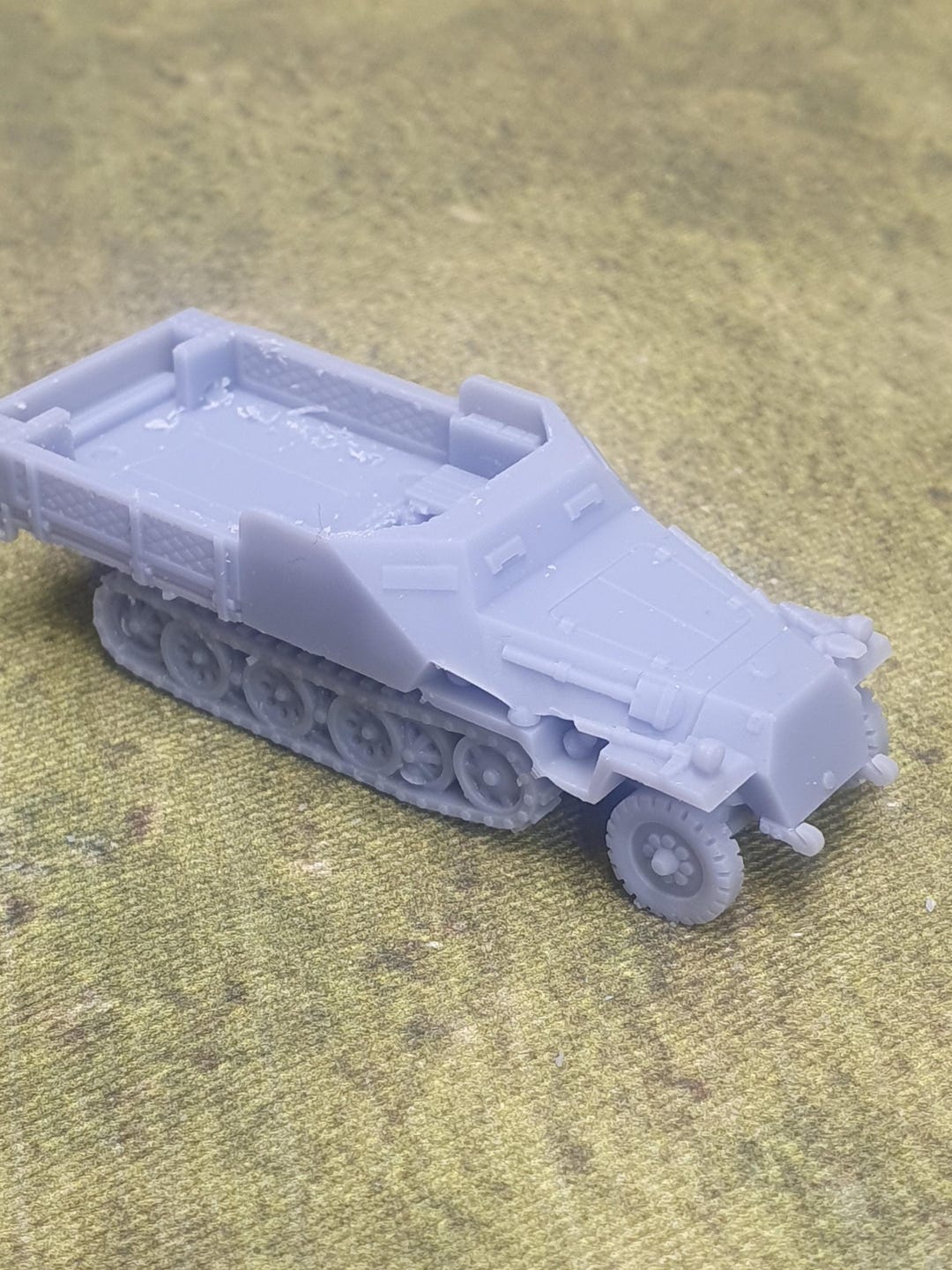 WW2 German Sdkfz 11/1 Half Track: 3D Printed Resin Tank (1/56 - 1/100 ...