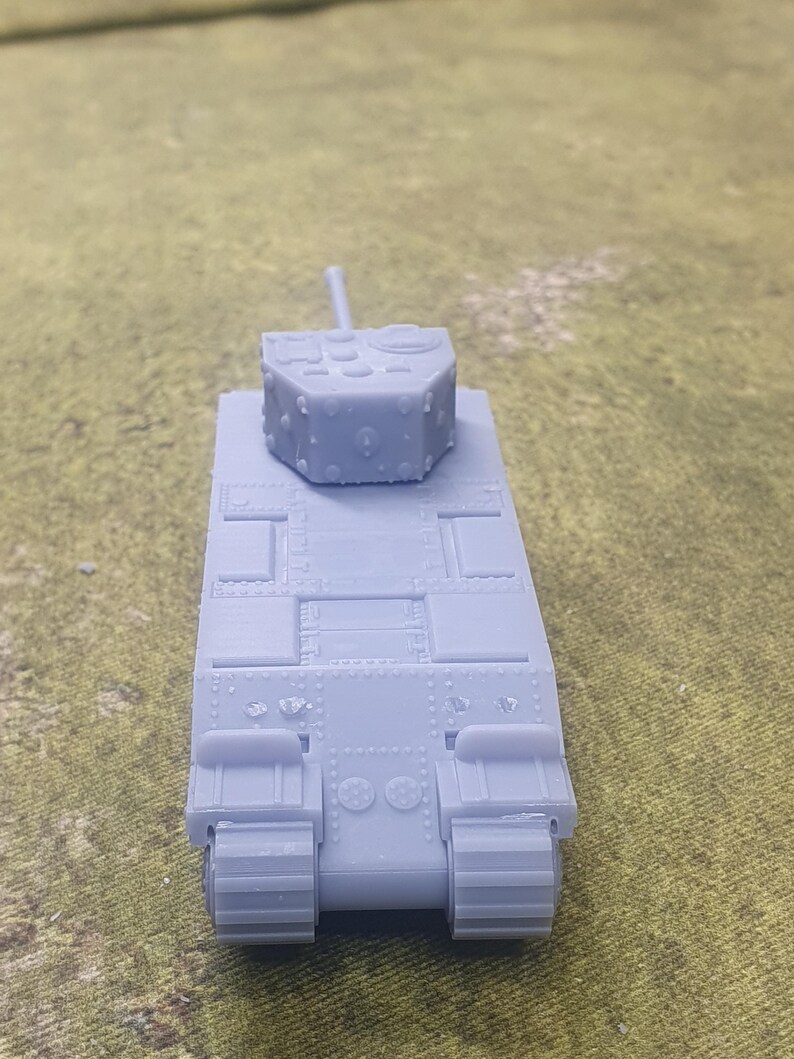 3D Printed WW2 British TOG II Tank: Resin Wargaming Model - Etsy UK