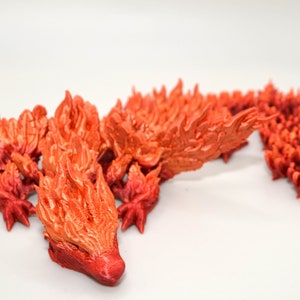 Phoenix Dragon Articulating, Posable 3D Printed Cinderwing3d Authorized ...