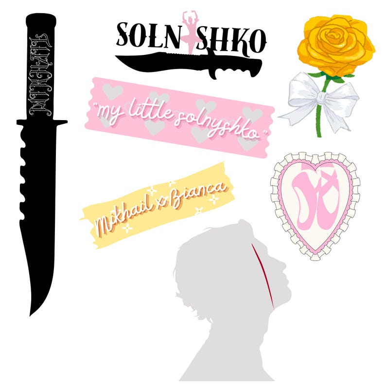 Bratva Mafia Romance Stickers | Neva Altaj Inspired | Broken Whispers ...