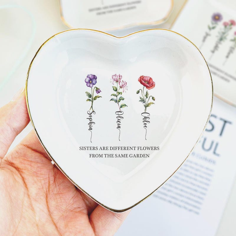 Trinket Sisters Dish - Etsy UK