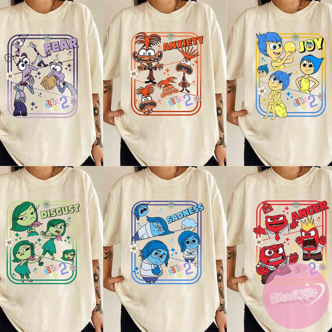 Pixar Inside Out Characters Group Bootleg T-shirt, Today is A Core ...