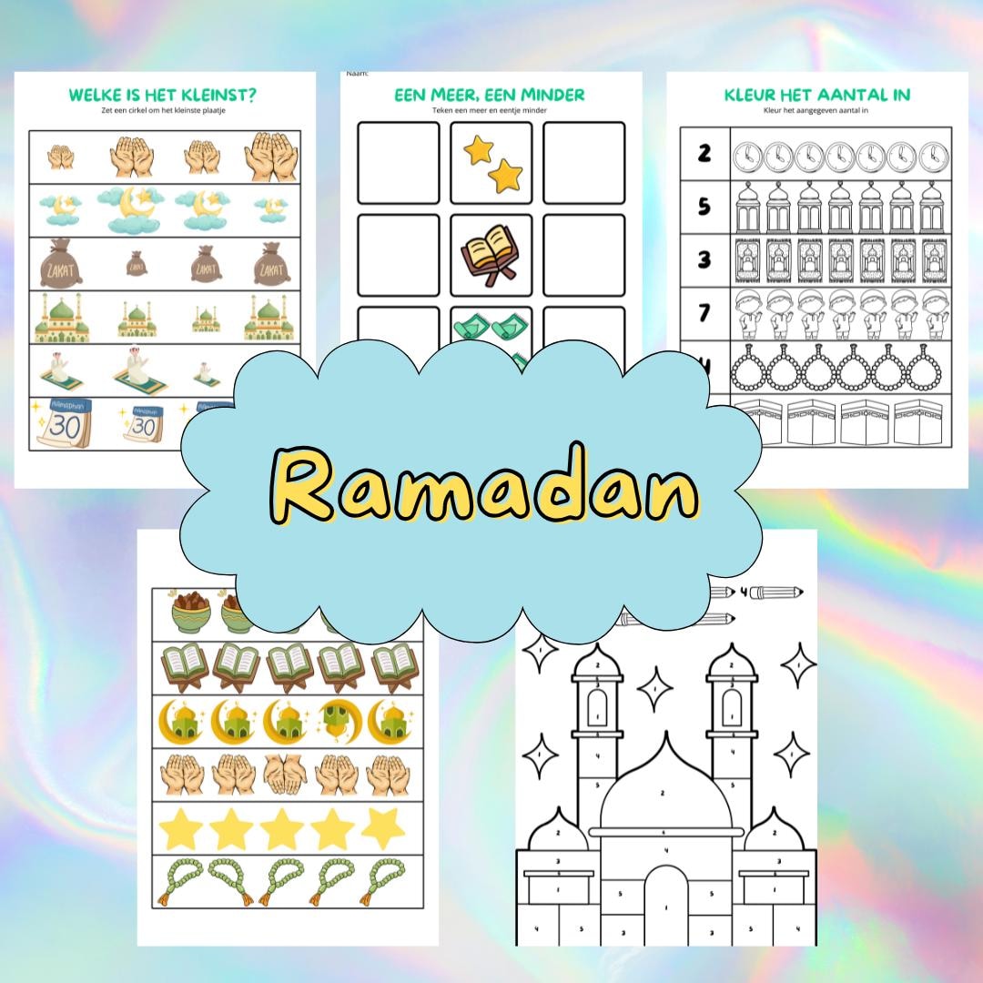 Ramadan Worksheets for Preschoolers – Educational Activities for Grade ...