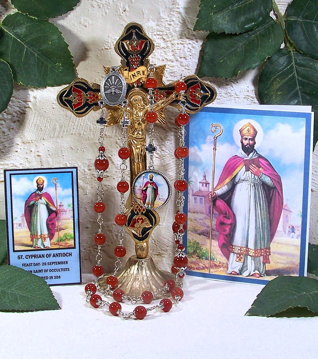 St. Cyprian of Antioch Unbreakable, Catholic, Traditional Chaplet ...